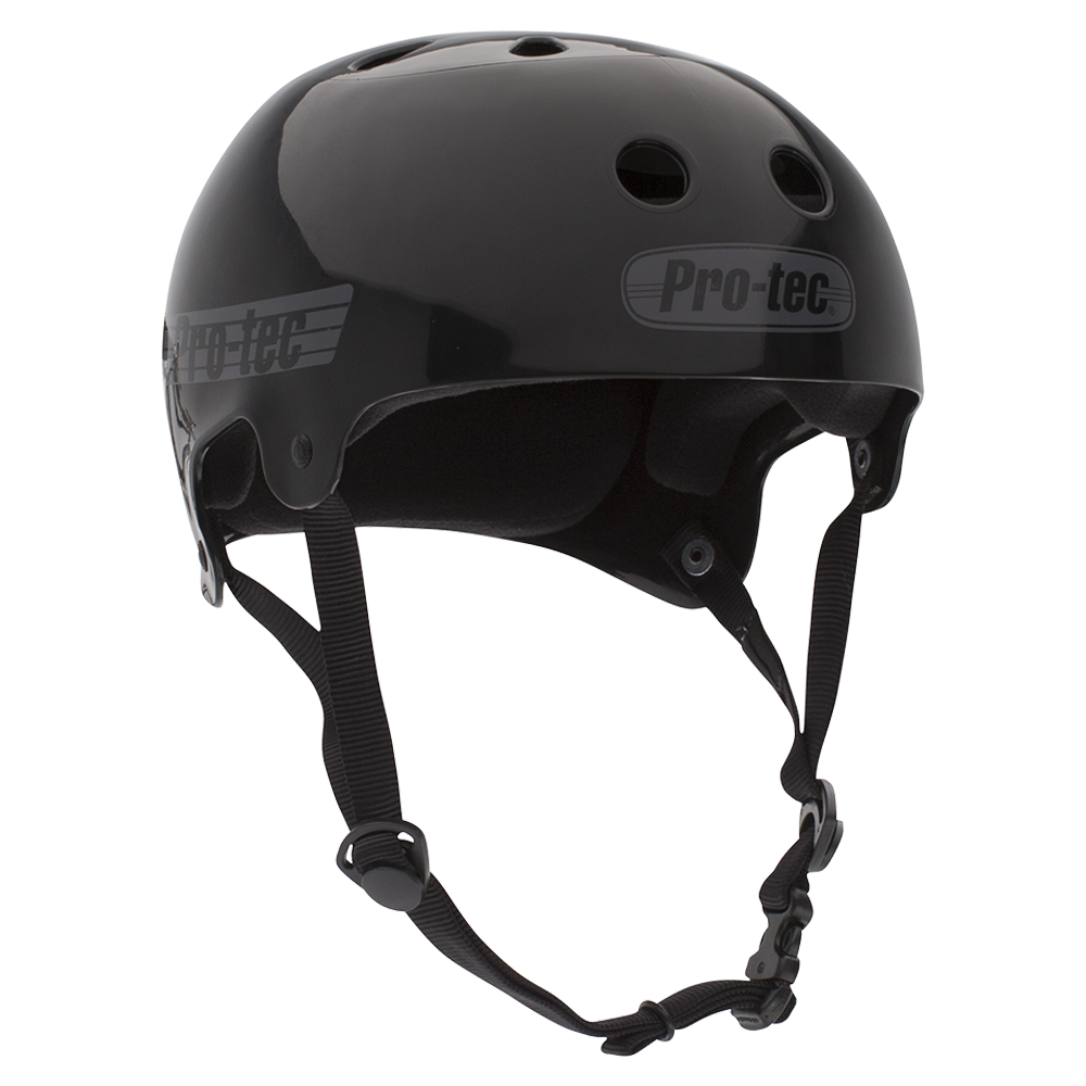 Bucky Lasek - Solid Black | Pro-Tec Helmets