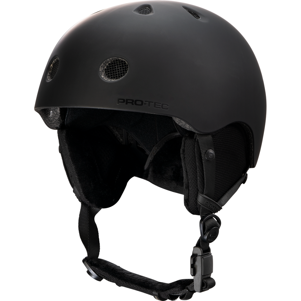 Junior Classic Certified Snow - Stealth Black | Pro-Tec Helmets