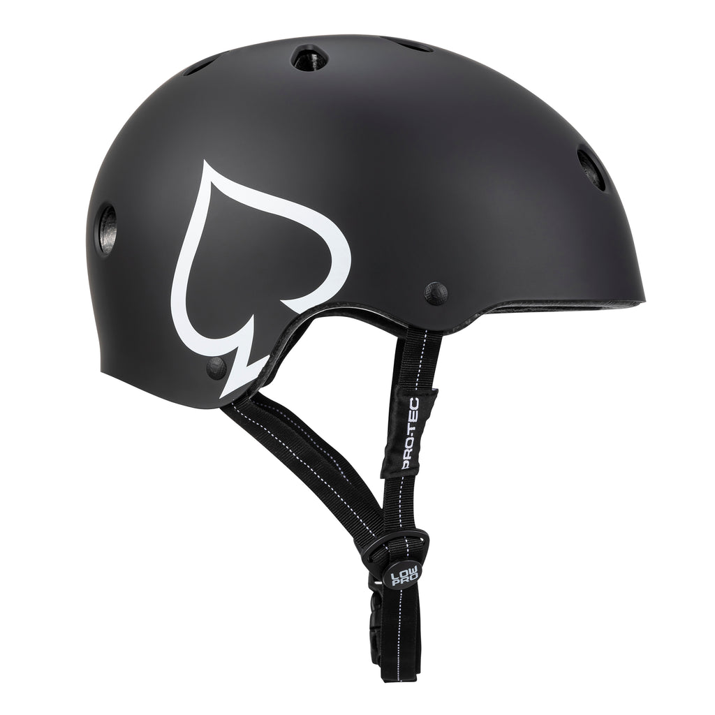 LOW PRO Certified Helmet - Matte Black | Pro-Tec Helmets