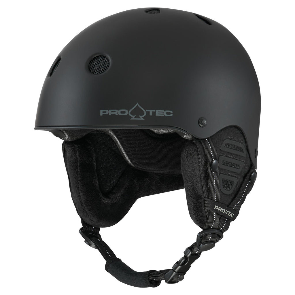 LOW PRO Snow Certified Helmet - Matte Black | Pro-Tec Helmets