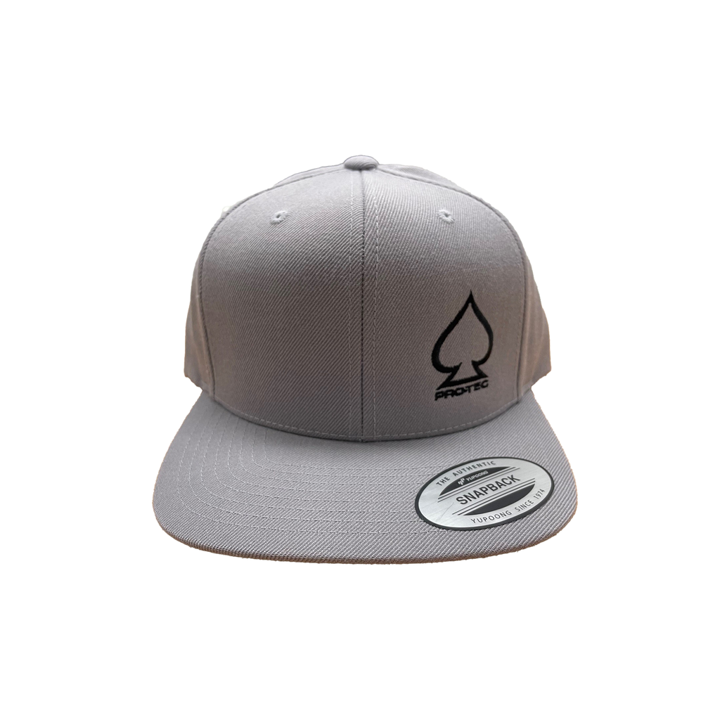 Pro-Tec Stacked Flat Cap - Silver | Pro-Tec Helmets