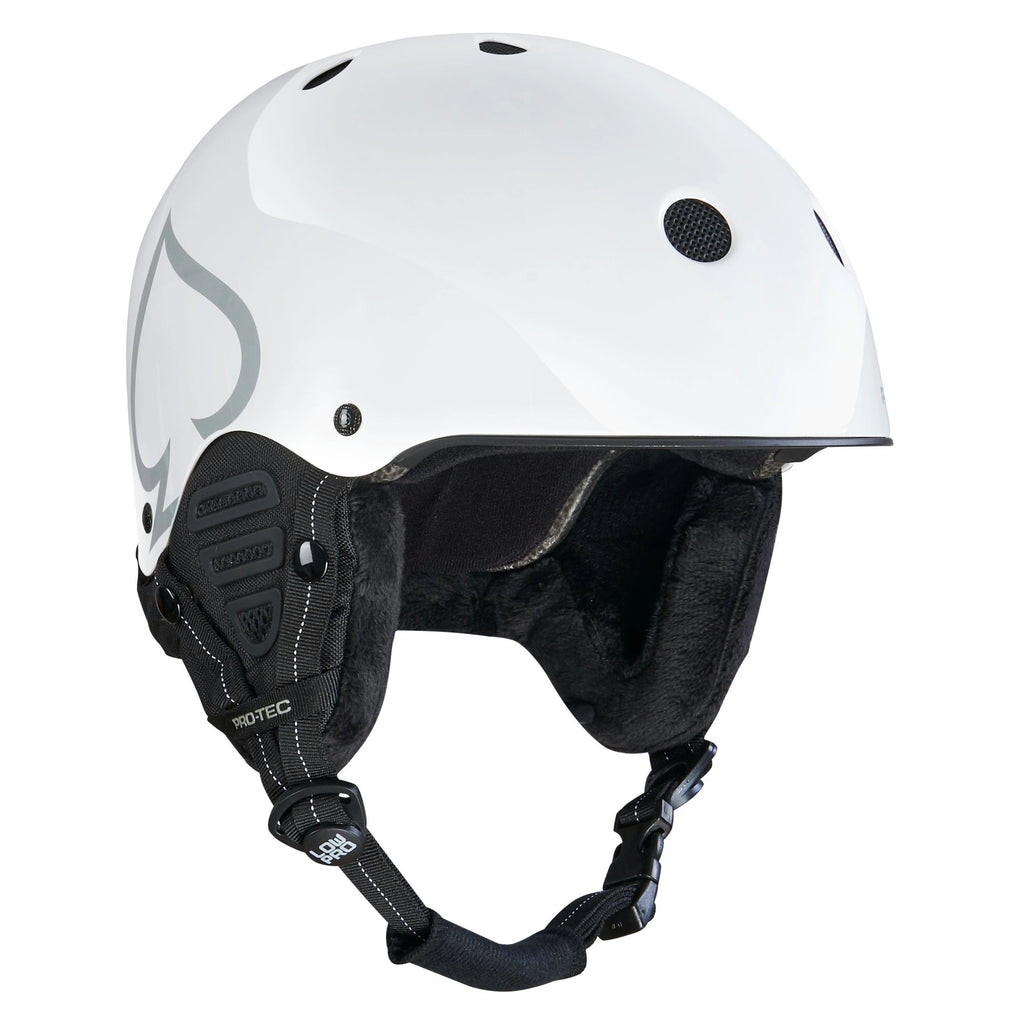 LOW PRO Snow Certified Helmet - Gloss White | Pro-Tec Helmets