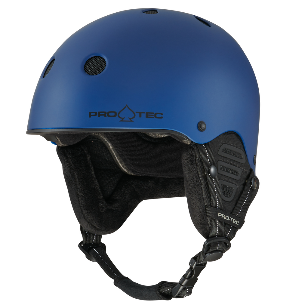 LOW PRO Snow Certified Helmet - Matte Blue | Pro-Tec Helmets