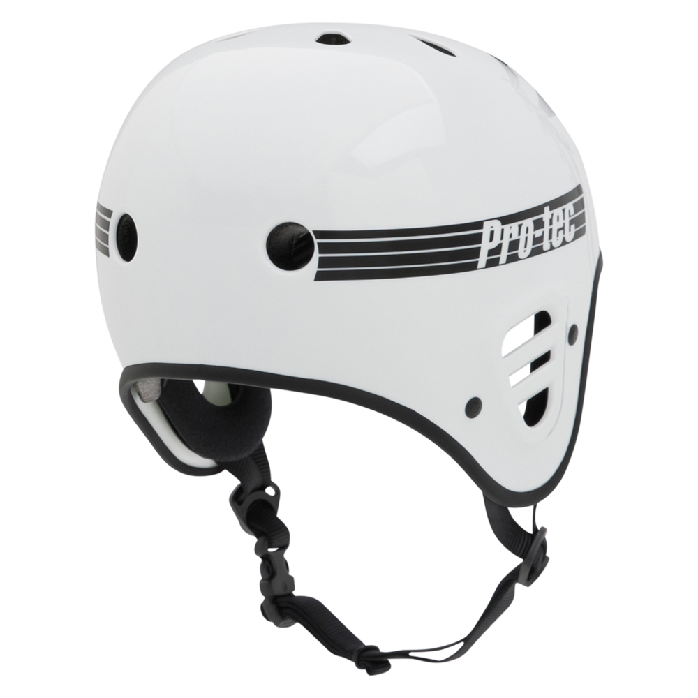 Full Cut Skate - Gloss White (Certified) | Pro-Tec Helmets
