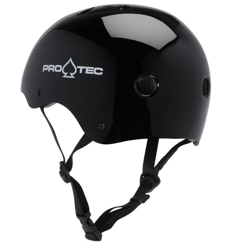 Classic Bike Helmet - Gloss Black (Certified) | Pro-Tec Helmets